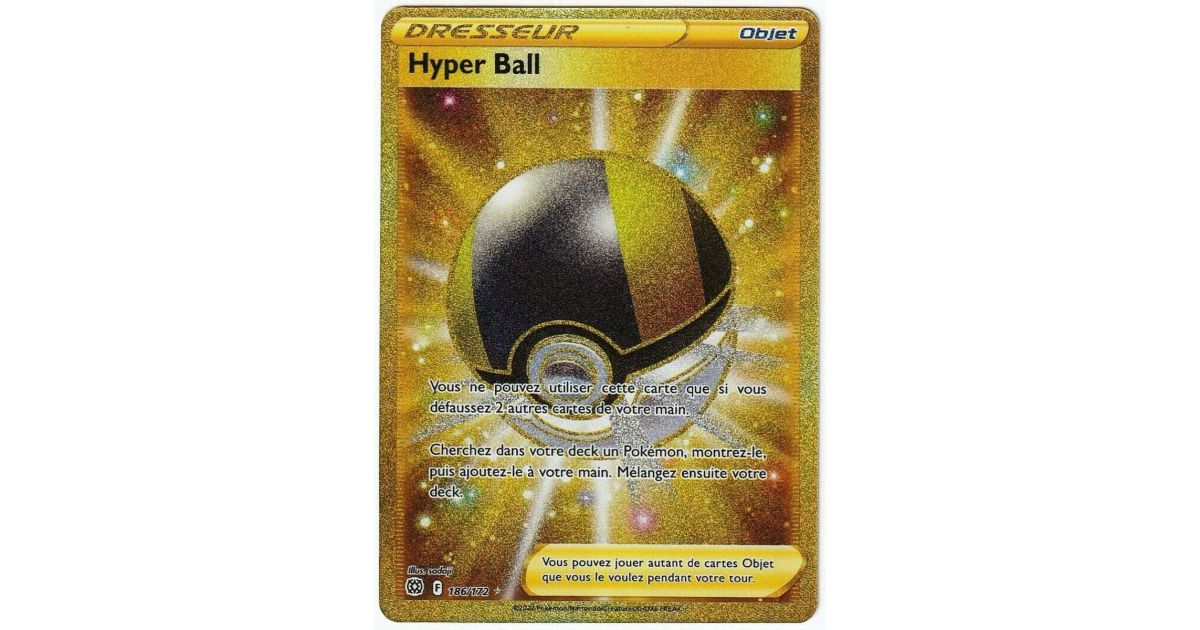 Hyper Ball – Full Secret Art Rare 186/172 – EB09 Schwert und Schild ...