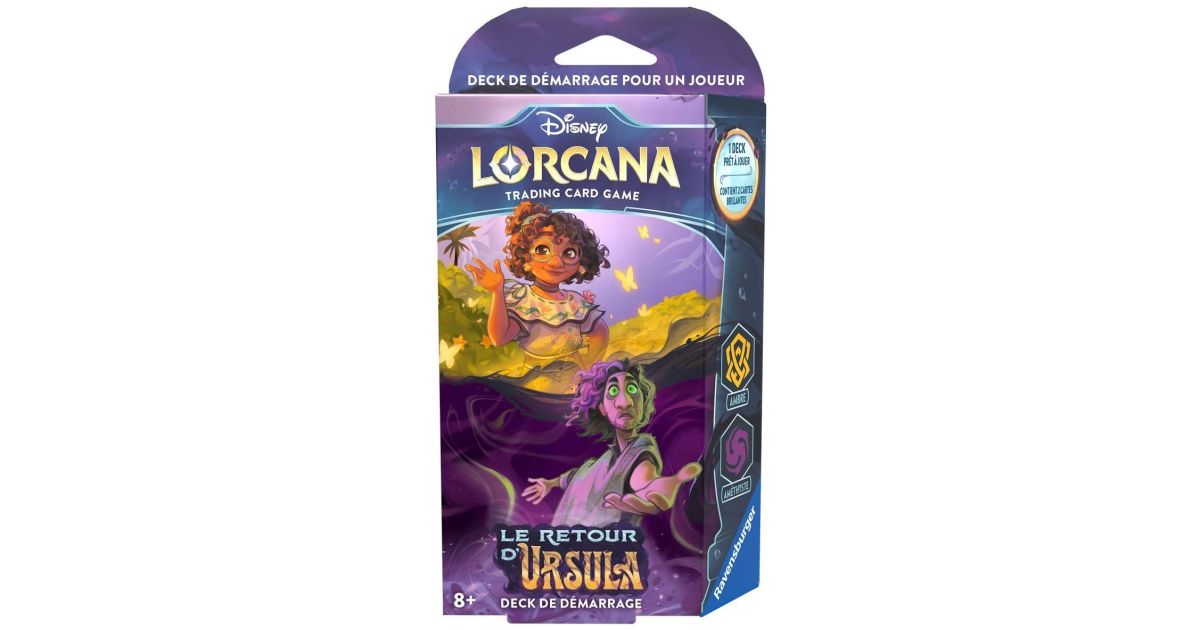 Disney Lorcana – Starter Deck – Kapitel 4 – Ursula Returns – FR Amber ...